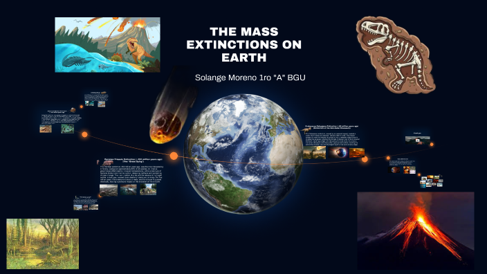 THE MASS EXTINCTIONS ON earth by Solange Moreno on Prezi