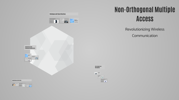 Non-Orthogonal Multiple Access by Abhishek Ghosh on Prezi