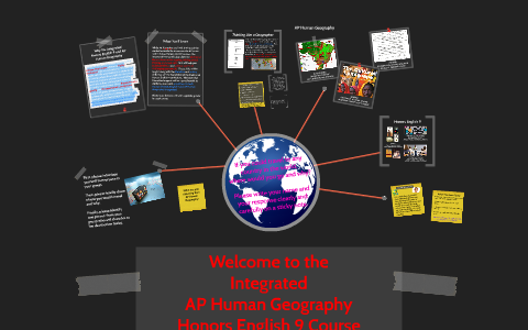 The Integrated AP Human Geography Honors English 9 Course by Teresa ...