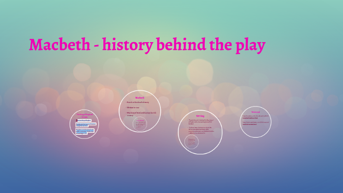 Macbeth - history behind the play by lizmarie nieves on Prezi