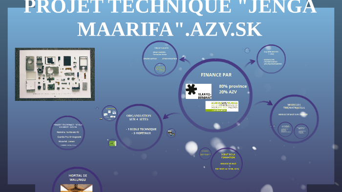 PROJET TECHNIQUE JENGA MAARIFA by Augustin Ntambwe (Médecin Santé Publiqu