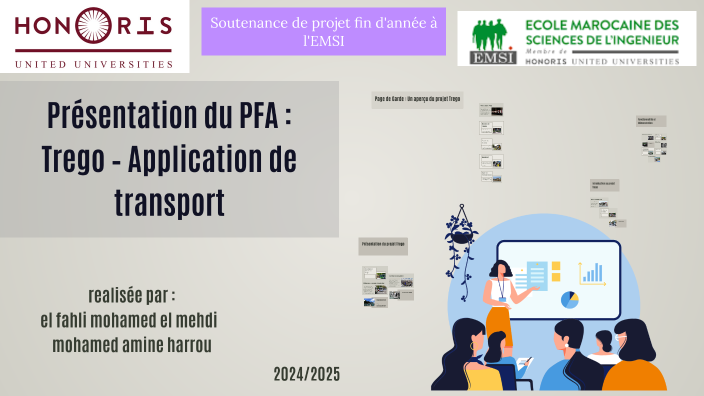 Présentation du PFA : Trego – Application de transport collaboratif by Med Amine Harrou on Prezi