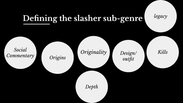 Defining the slasher sub-genre by Antoine Veillette on Prezi