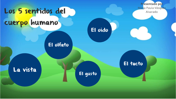 Los 5 sentidos del cuerpo humano by María Paula Vásquez Alvarado on Prezi