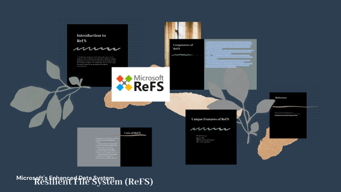 Resilient File System (ReFS) by kety tolesa on Prezi