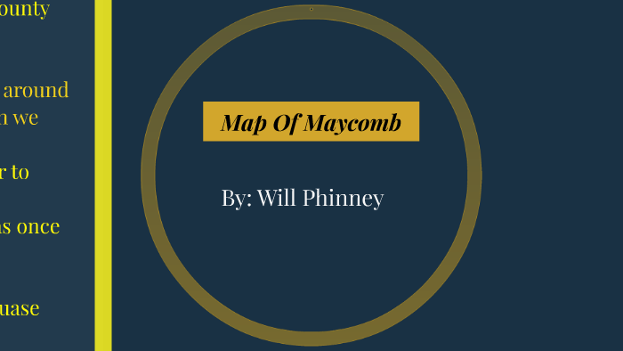 Map Of Maycomb by Will Phinney on Prezi