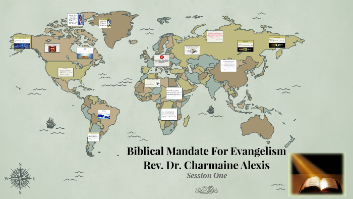 Biblical Mandate for Evangelism by Rene Duncan