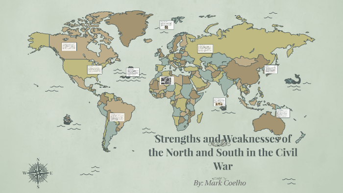 Strengths and Weaknesses of the North and South in the Civil by Mark ...