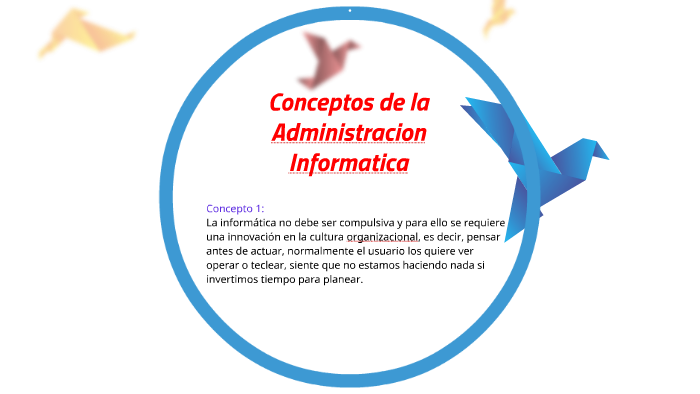 Conceptos de la Administracion Informatica by Jos Galarza on Prezi