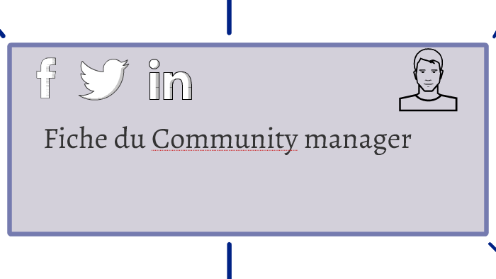 Fiche de Community manager by Chloé ds