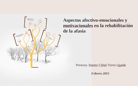 Aspectos afectivo-emocionales y motivacionales en la rehabil by Yeyetzi ...