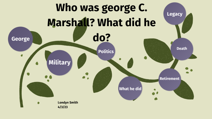 George C. Marshall by londyn smith on Prezi