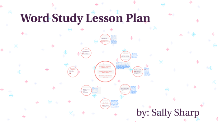 Word Study Lesson Plan by Sally Sharp on Prezi