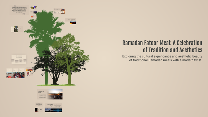 Ramadan Fatoor Meal: A Celebration of Tradition and Aesthetics by ...