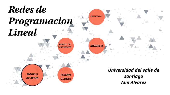 redes de programación lineal by alin alvarez on Prezi
