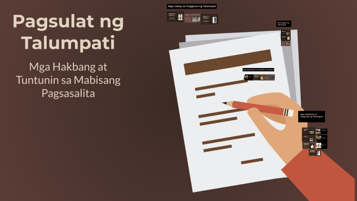 Pagsulat ng Talumpati by James Peter Bernas Castillo on Prezi