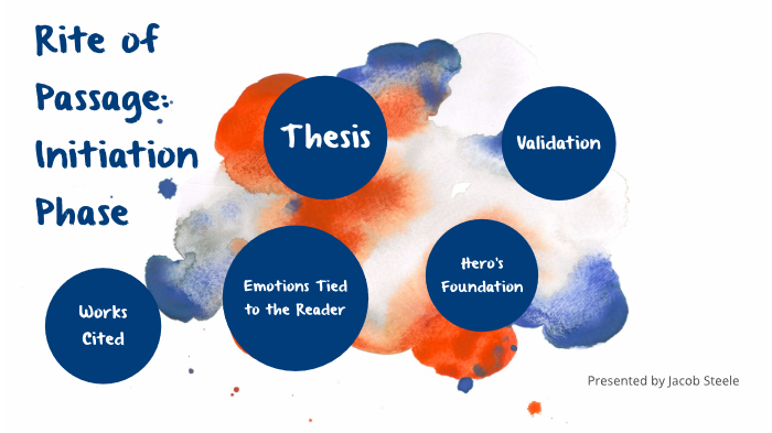 Rite of Passage: Initiation Phase by Jacob Steele on Prezi