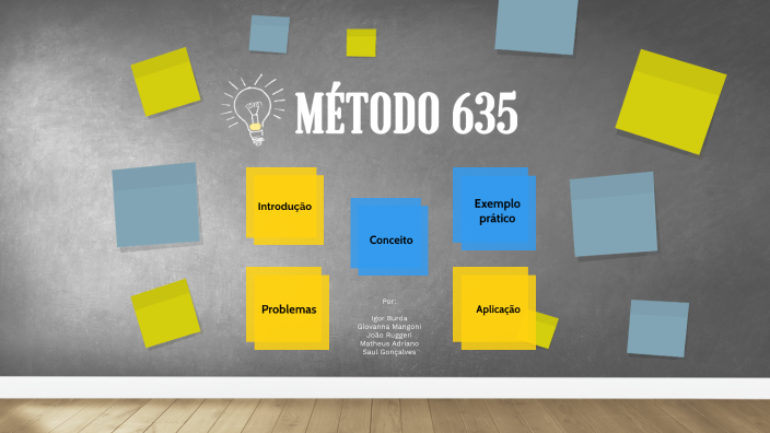 Trabalho Método 635 by Giovanna K. Mangoni on Prezi