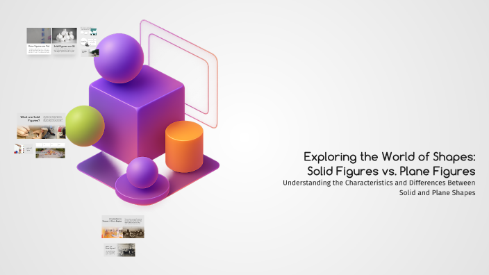 Exploring the World of Shapes: Solid Figures vs. Plane Figures by rizel ...
