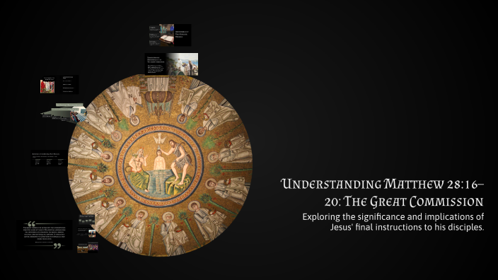 Understanding Matthew 28:16–20: The Great Commission by Hunter Malofie ...