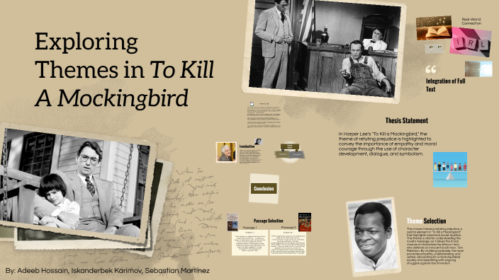 Exploring Themes in To Kill A Mockingbird by Adeeb Hossain on Prezi