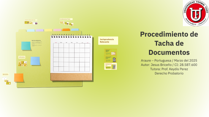 Procedimiento de Tacha de Documentos by Jesús Barbiero on Prezi