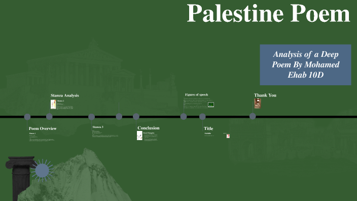 Palestine Poem by Mohamed Ehab on Prezi