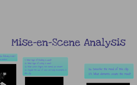 Mise-en-scene Examples by Jennifer Durbin on Prezi