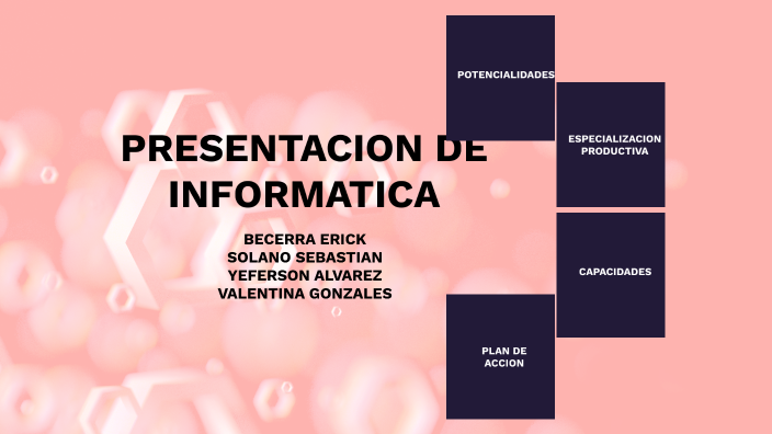 presentacion de informatica by Valentina González on Prezi