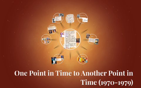 One Point in Time to Another Point in Time (1970-1979) by Sammi Glenn ...