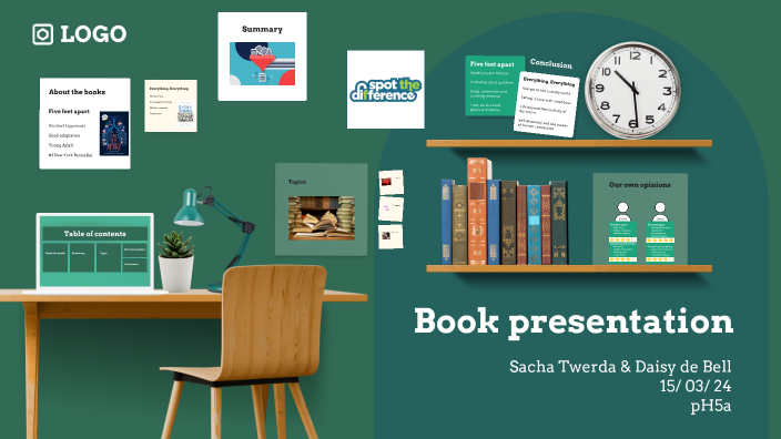 English book presentation by Daisy de Bell on Prezi