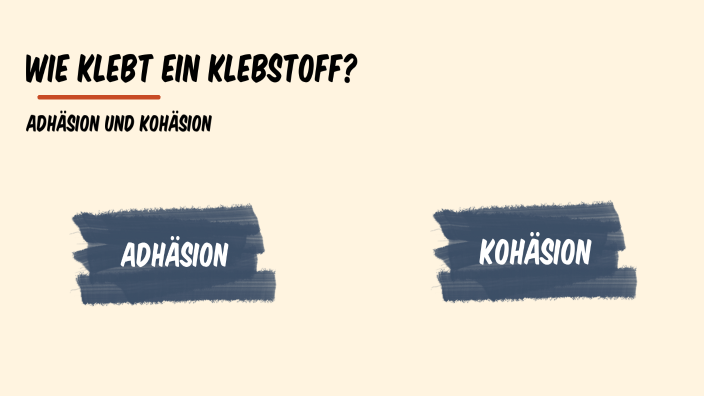 Adhäsion und Kohäsion by Hannes Roden on Prezi