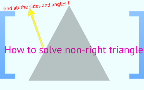 How to solve non-right triangles by samaria boyd on Prezi
