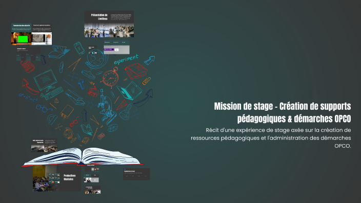 Mission de stage – Création de supports pédagogiques & démarches OPCO by Arlen Pembe on Prezi