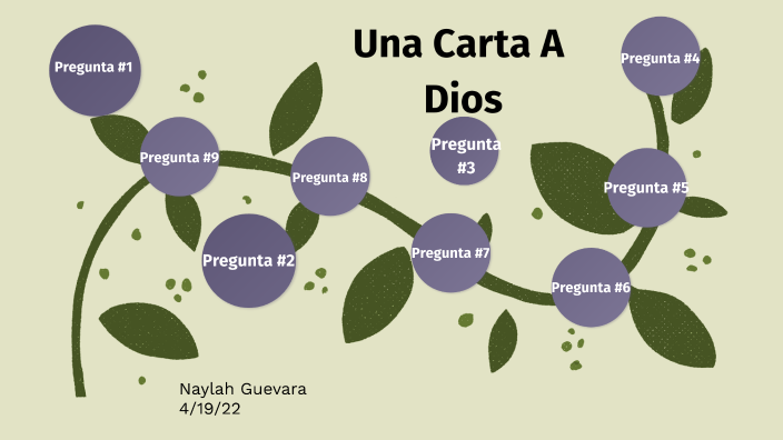 Una Carta A Dios by Naylah Guevara on Prezi
