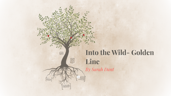Into the Wild- Golden Line by Sarah Dant on Prezi