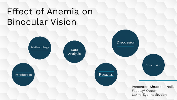 Effect of Anemia on Binocular vision by Shraddha Naik on Prezi