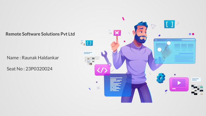 Software Engineer Internship Report by Raunak Haldankar on Prezi