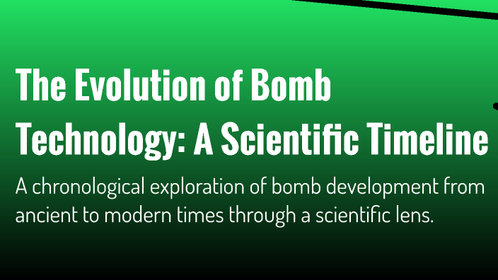 The Evolution of Bomb Technology: A Scientific Timeline by Daniel ...