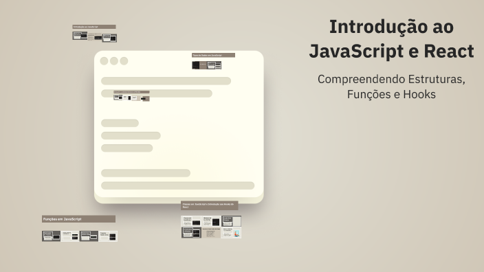 Introdução ao JavaScript e React by SAMULX FF on Prezi