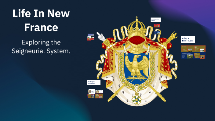 Canadian History - Life in New France - Presentation - The Seigneurial ...