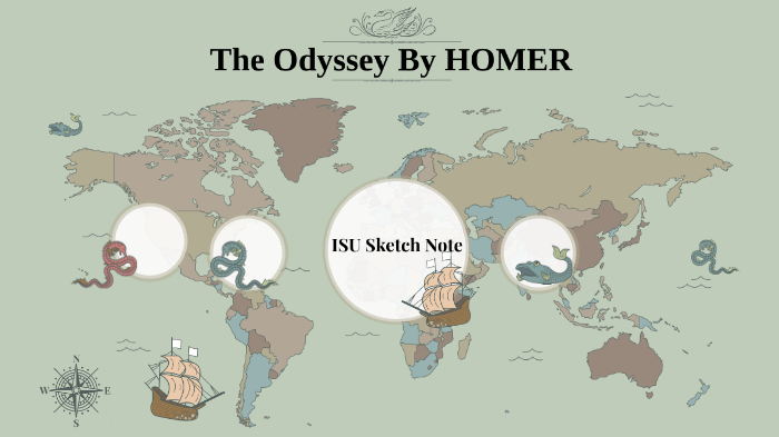 The Odyssey Sketch Note by Ella Cocco on Prezi