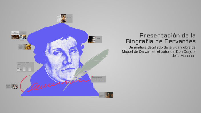 Presentación de la Biografía de Cervantes by JOHN ARETEMIO RODRIGUEZ ...