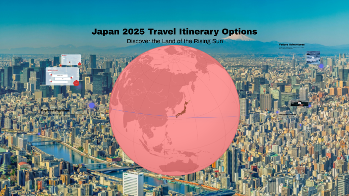 Japan 2025 Travel Itinerary Options by Jazzliaz on Prezi