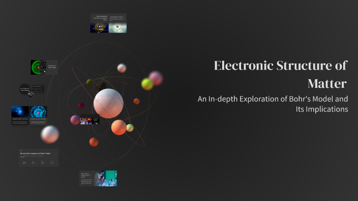 Electronic Structure of Matter by Chard Chard on Prezi