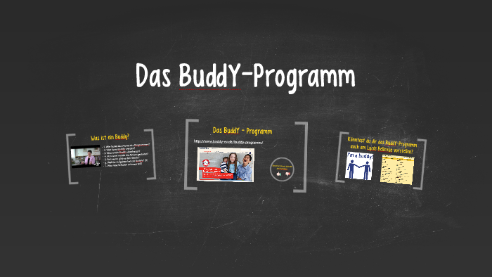 Das BuddY-Programm by Lisa M. on Prezi