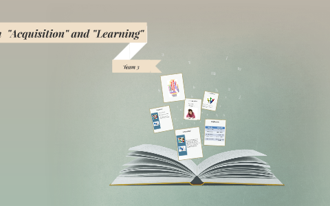 The differences between "Acquisition" and "Learning" by angelica ruiz ...