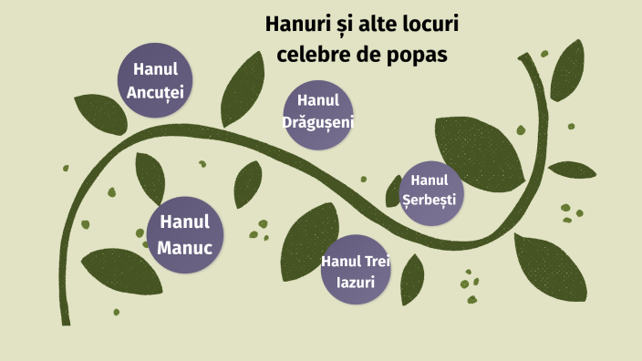 Hanuri și alte locuri celebre de popas by Smîntancă Paul on Prezi