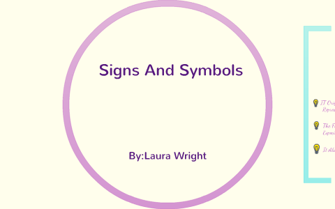 signs and symbols by laura wright on Prezi