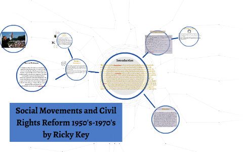 Social Movements and Civil Rights Reform 1950's-1970's by Ricky Key on ...